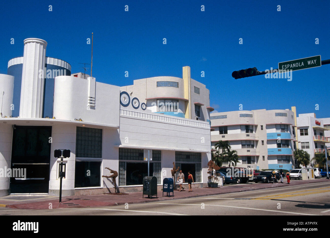 Miami / Art deco district Stock Photo - Alamy