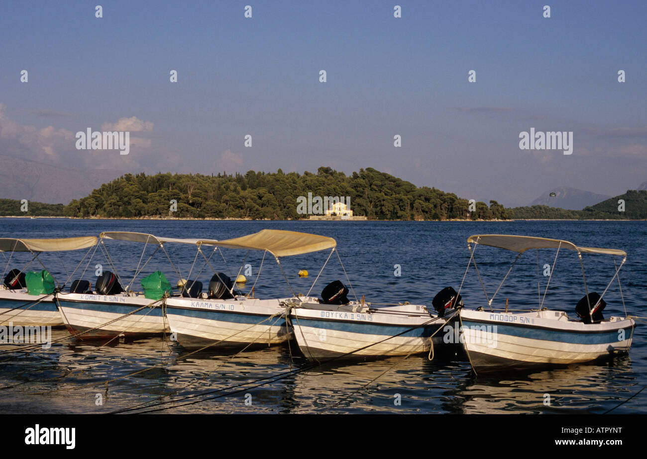 Nydri / Boats Stock Photo - Alamy