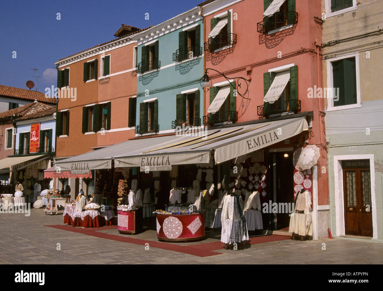Burano / Shop Stock Photo - Alamy