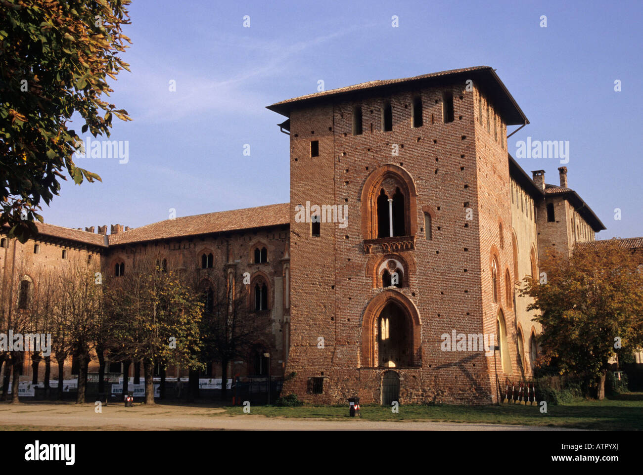 Vigevano castle hi-res stock photography and images - Alamy