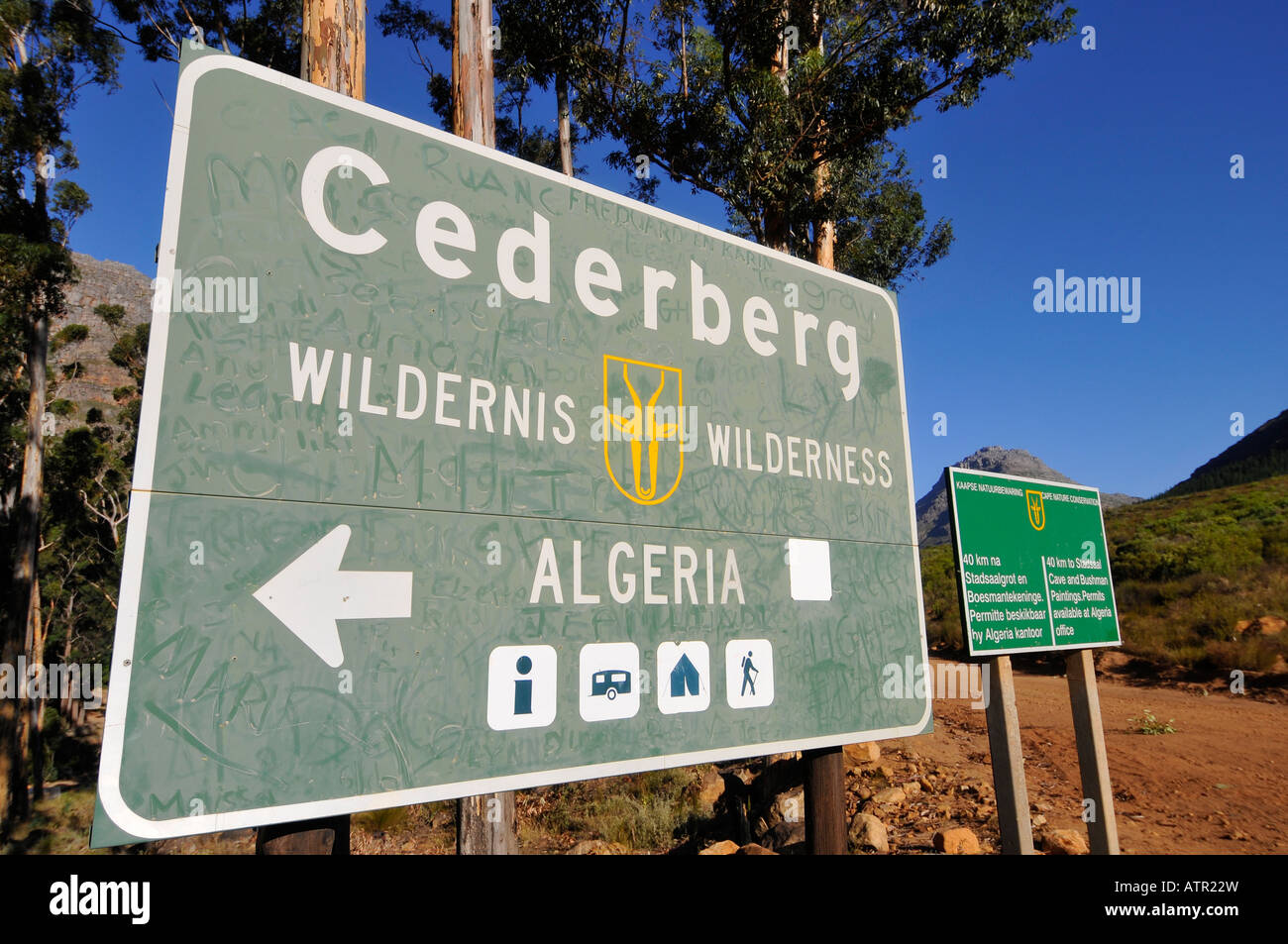 The Cederberg Wilderness Area in the Western Cape of South Africa Stock ...