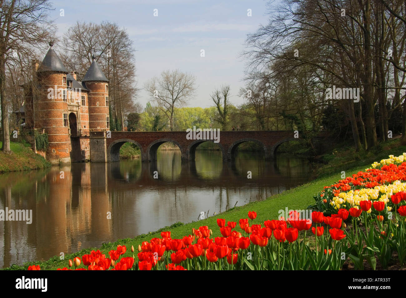 Castle of Grand Bigard Stock Photo - Alamy