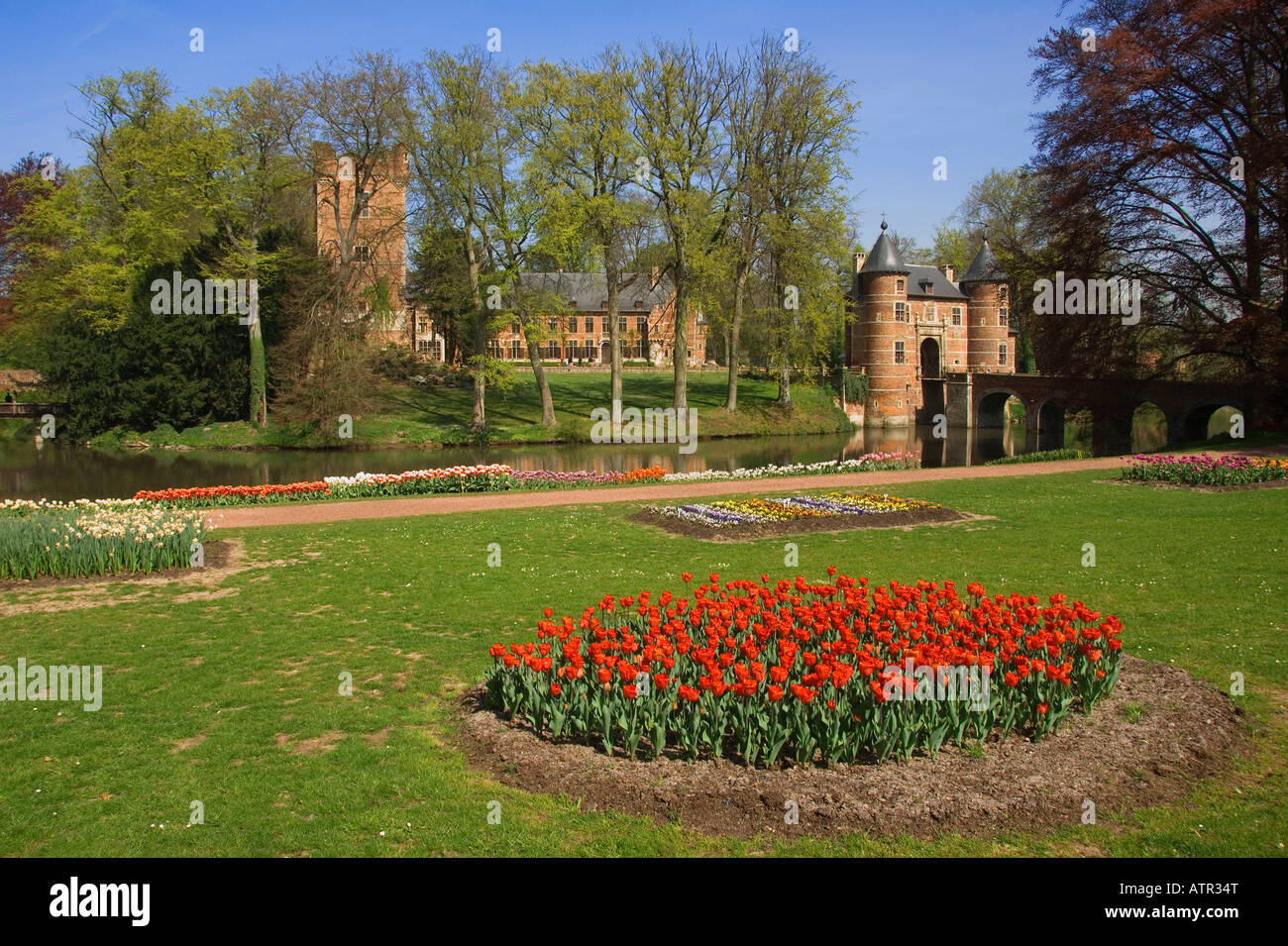 Castle of Grand Bigard Stock Photo - Alamy