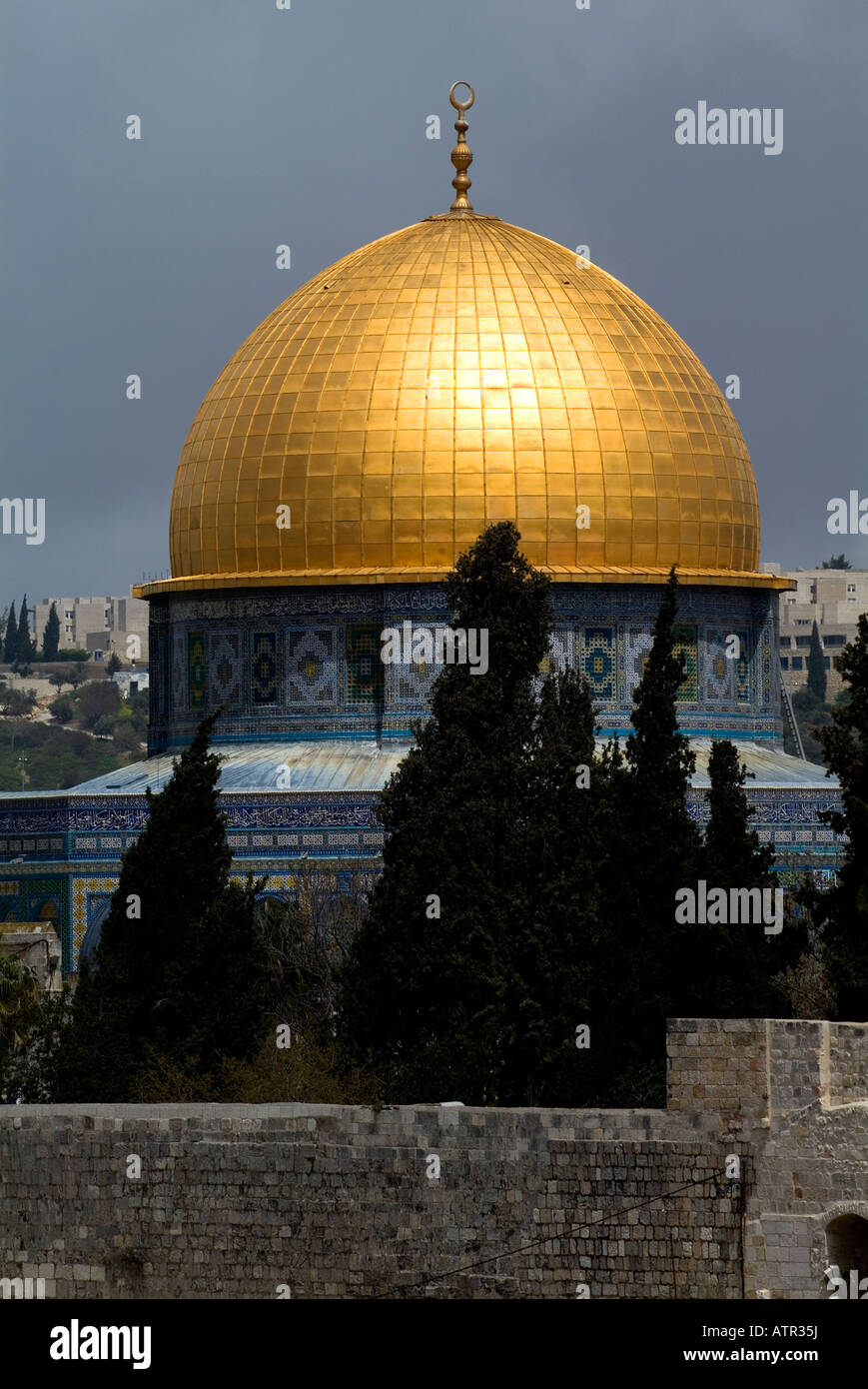 Mosque of Omar Jerusalem Israel,the Temple Mt Stock Photo - Alamy