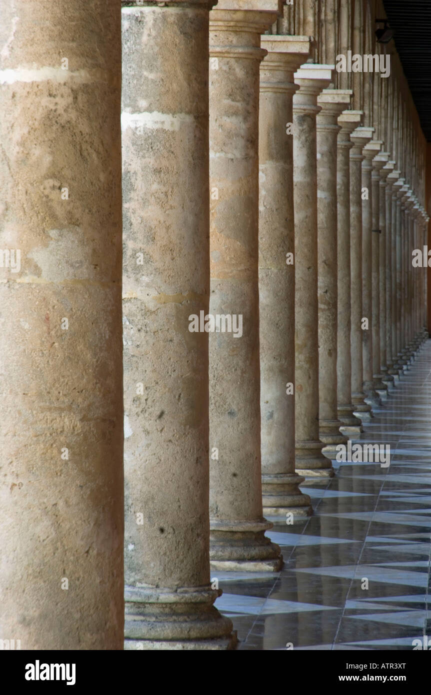 Collonade / Campeche Stock Photo - Alamy