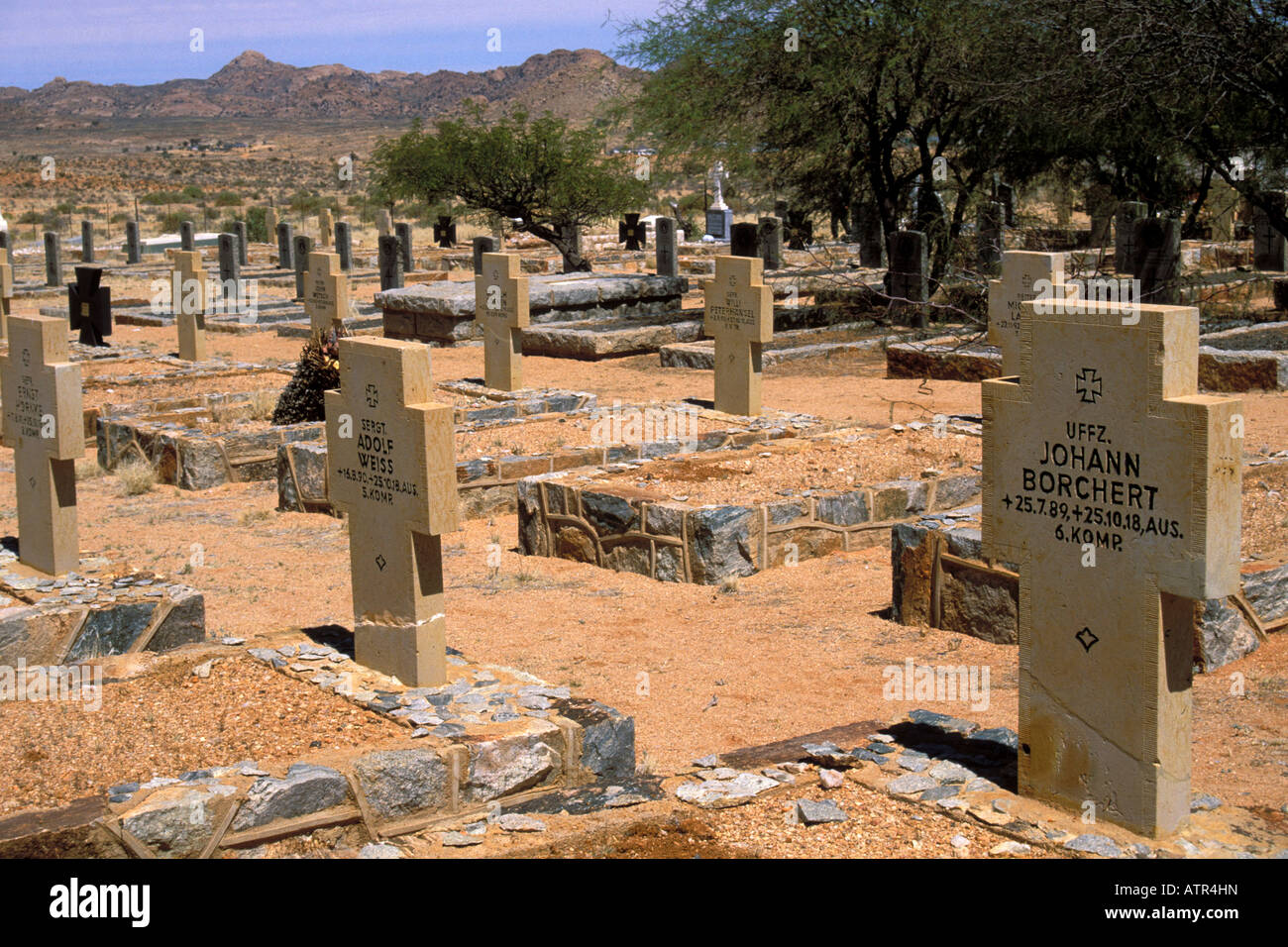Military cemetery / Klein Aus Stock Photo - Alamy
