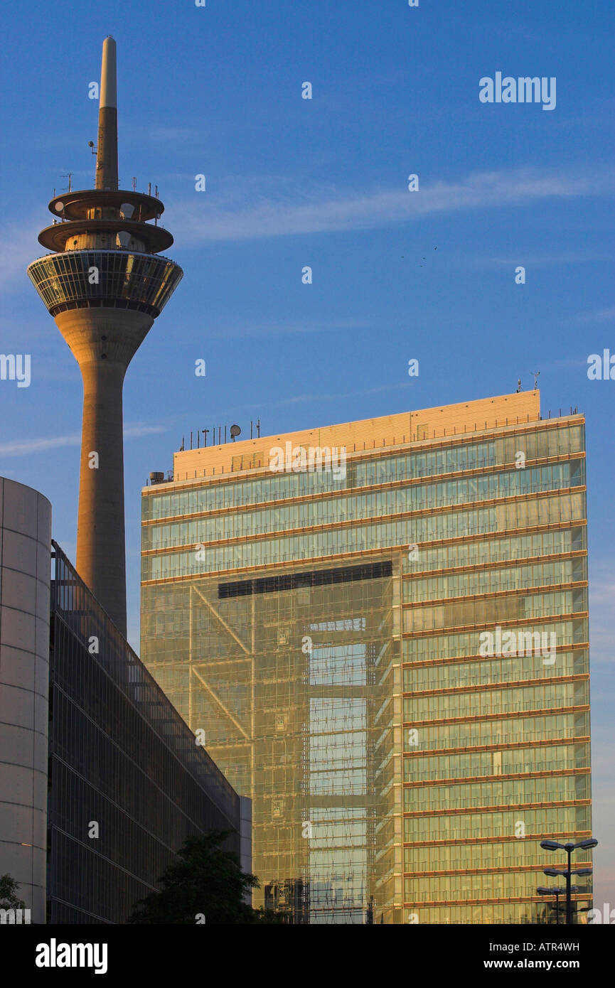 Rhine tower / Dusseldorf Stock Photo - Alamy