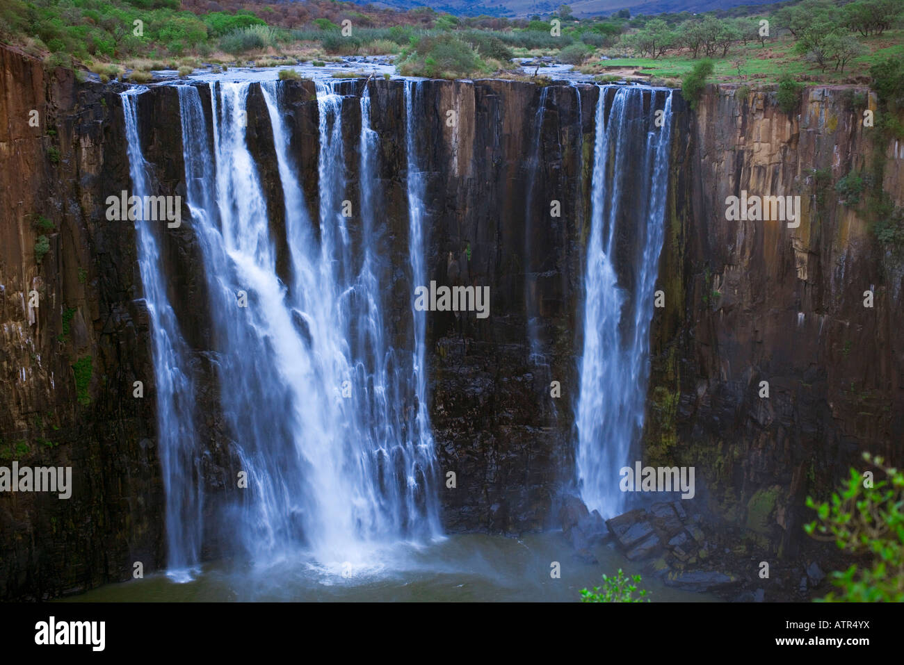 Mooi River Falls Stock Photo - Alamy