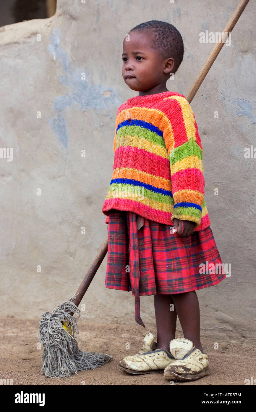 Zulu children in south africa hi-res stock photography and images - Alamy