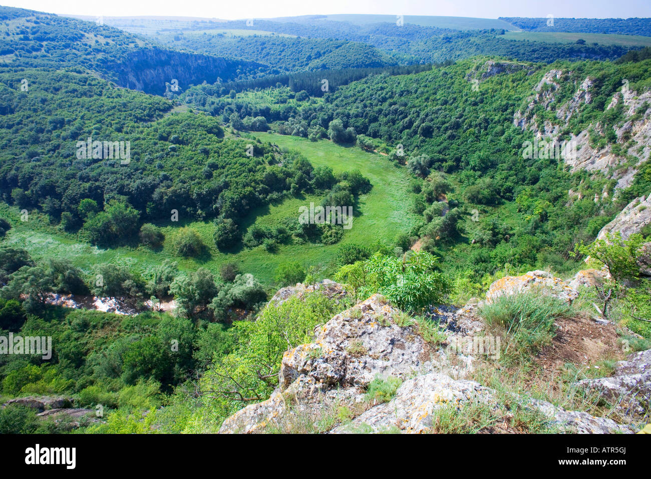 Nature reserve Rusenski Lom Stock Photo - Alamy