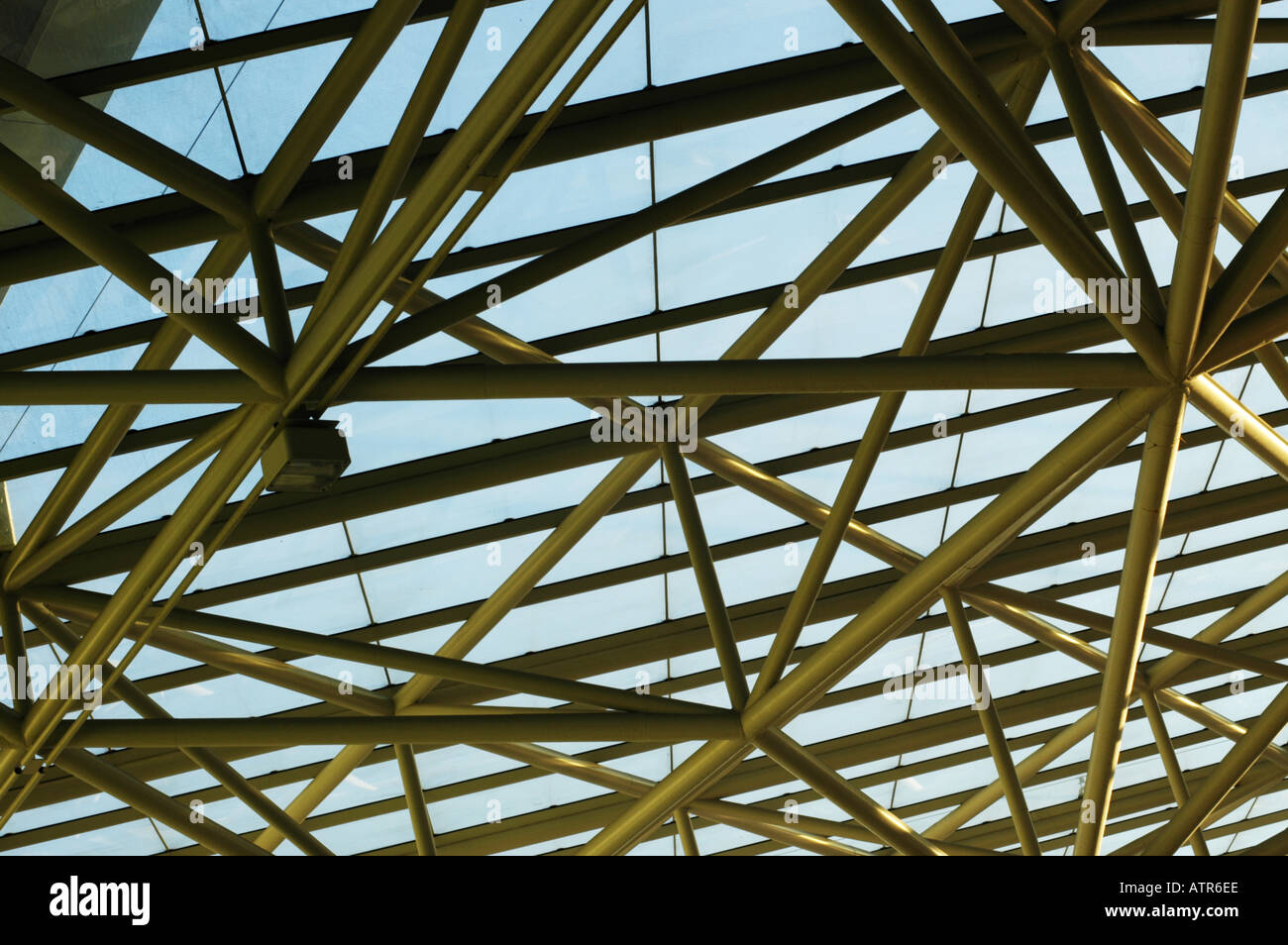 Vienna, Danube City, modern architecture, STRABAG Building Stock Photo ...