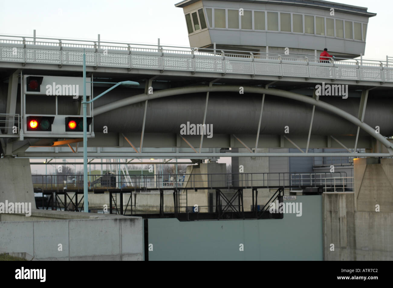 Vienna hydroelectric power plant Freudenau Stock Photo - Alamy