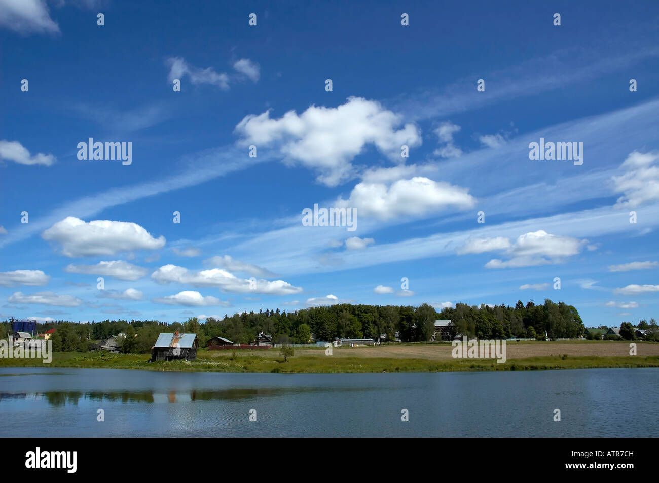 Sky and summer nature Cut Out Stock Images & Pictures - Alamy