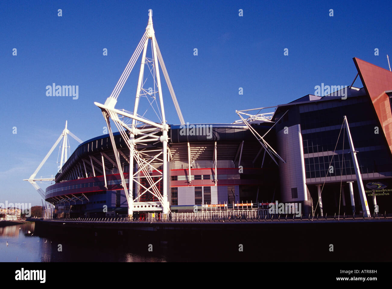 cardiff millenium rugby football stadium cardiff wales uk gb Stock ...