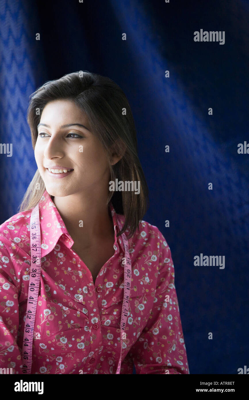 Close up image of a young woman neck hi-res stock photography and ...