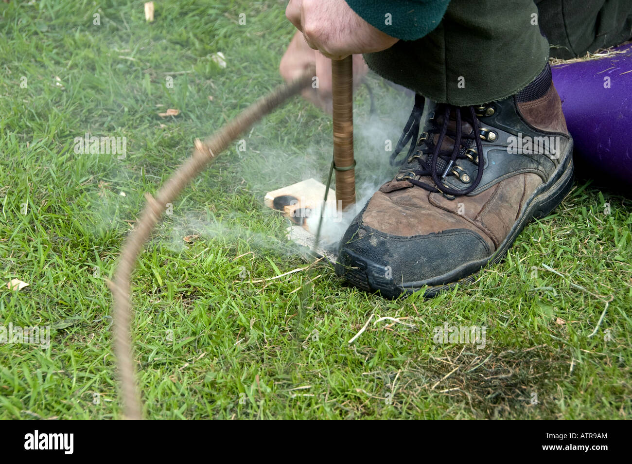 Friction fire hi-res stock photography and images - Alamy