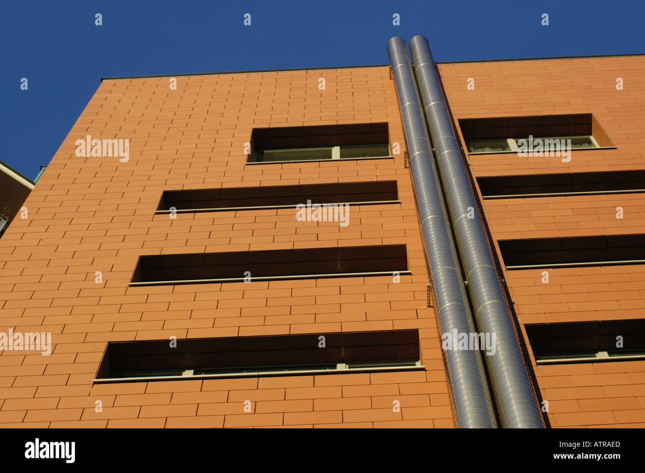 Wienerberg City, modern architecture, flats Stock Photo - Alamy
