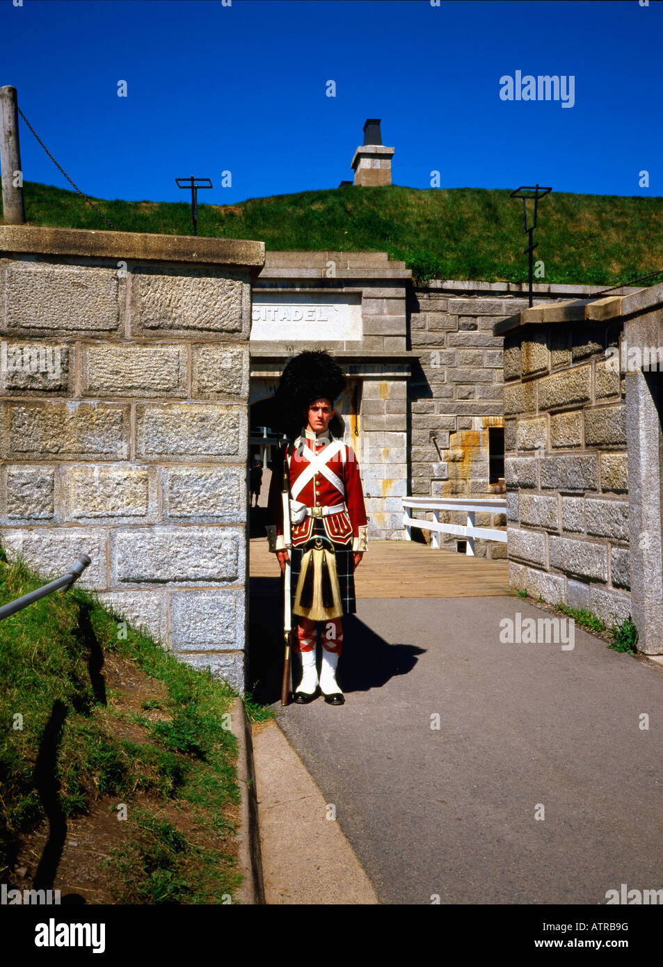 Guard soldier / Halifax Stock Photo - Alamy
