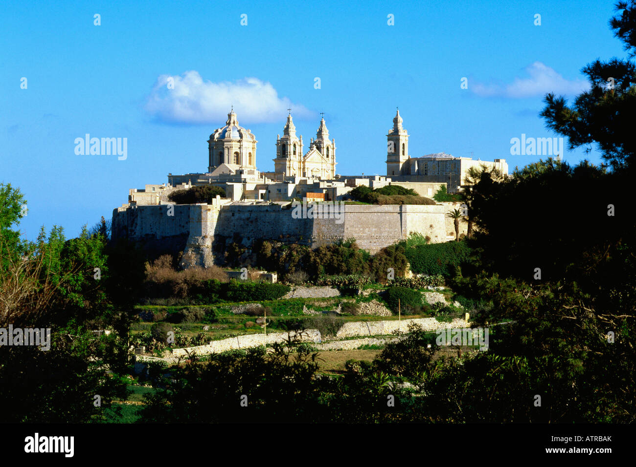 Fort / Mdina Stock Photo - Alamy
