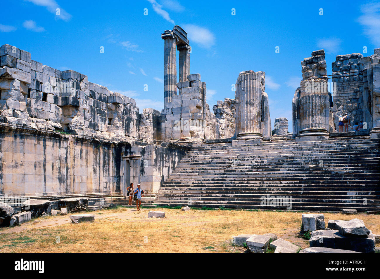 Apollo temple / Didyma Stock Photo - Alamy