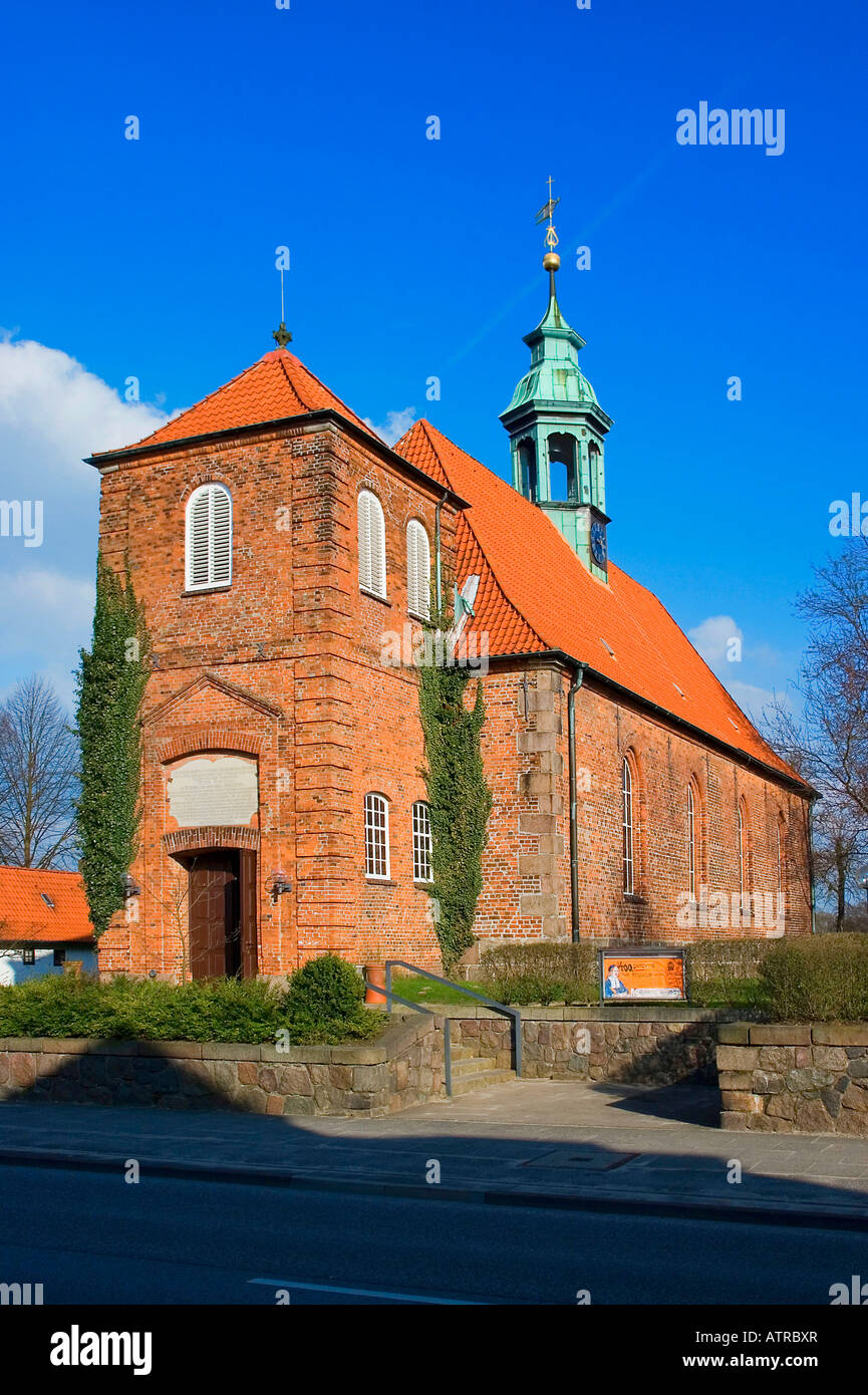 Chapel of palace Ahrensburg Stock Photo - Alamy