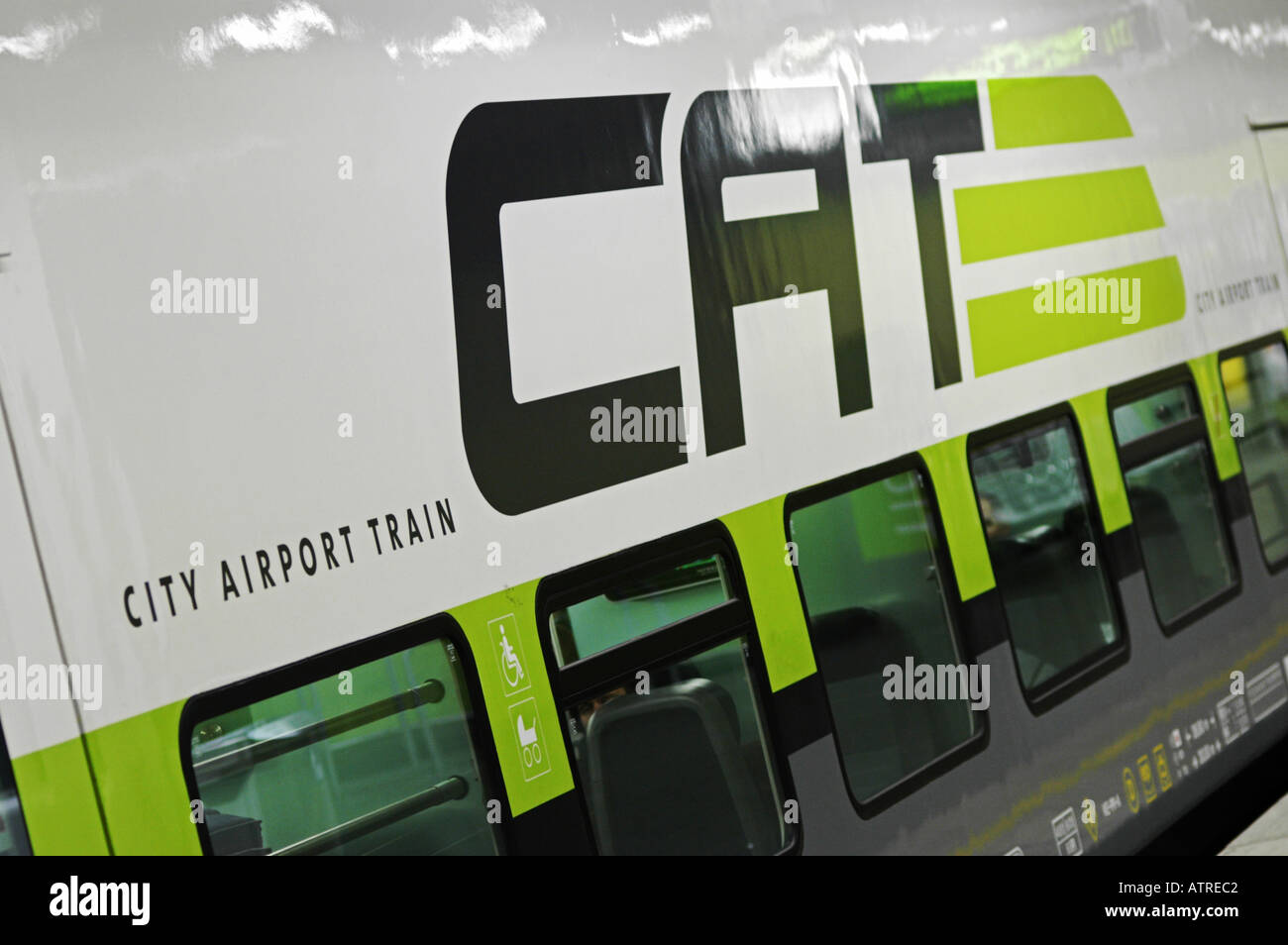 Vienna, City Airport Train, CAT Stock Photo - Alamy