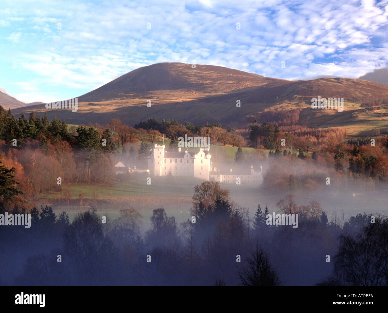 UK Scotland Tayside Perthshire Blair Castle Glen Garry by Pitlochry ...