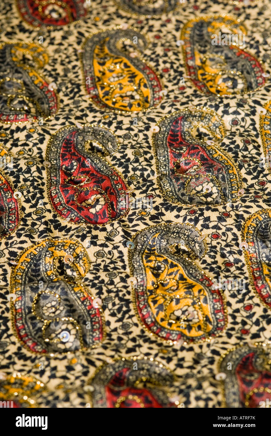 Close-up of embroidery on a fabric Stock Photo - Alamy