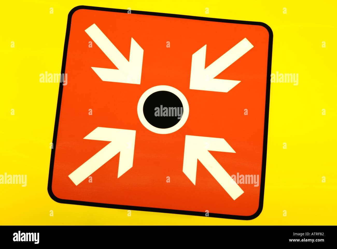Sign pictogram meeting point hi-res stock photography and images - Alamy