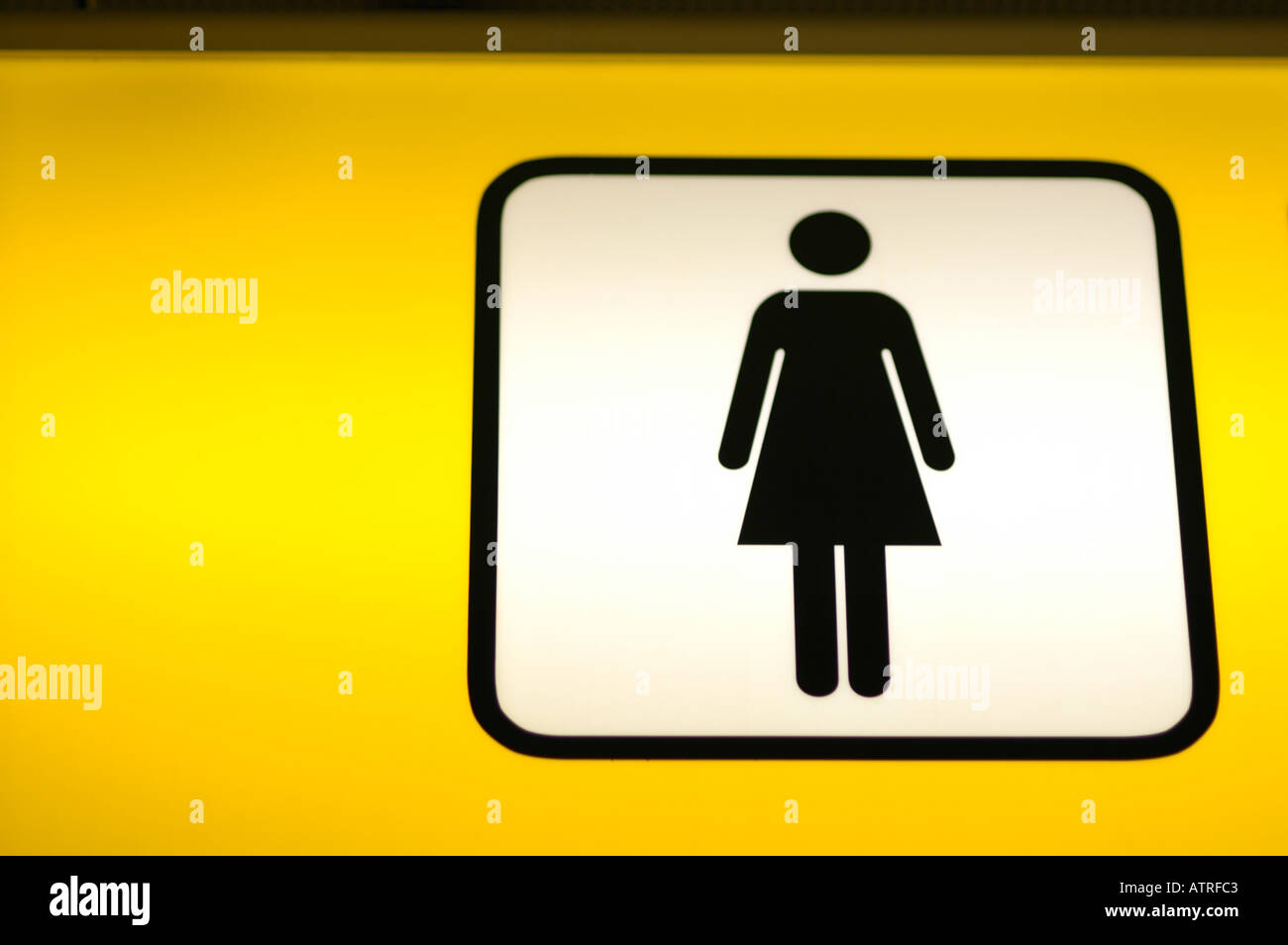 Ladies toilet sign picture hi-res stock photography and images - Alamy