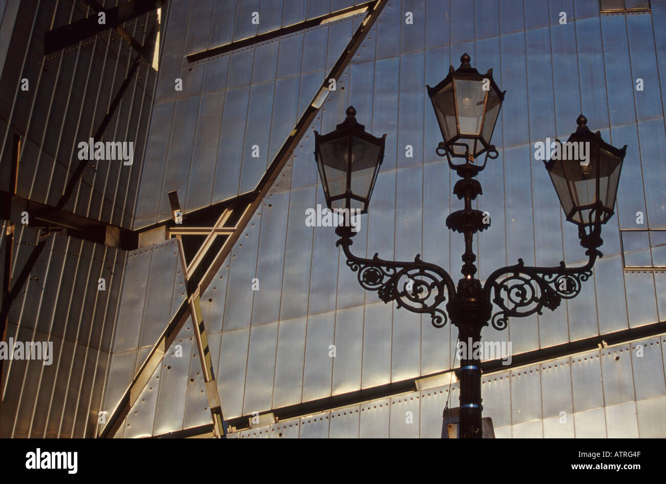 Facade and lantern / Berlin Stock Photo - Alamy