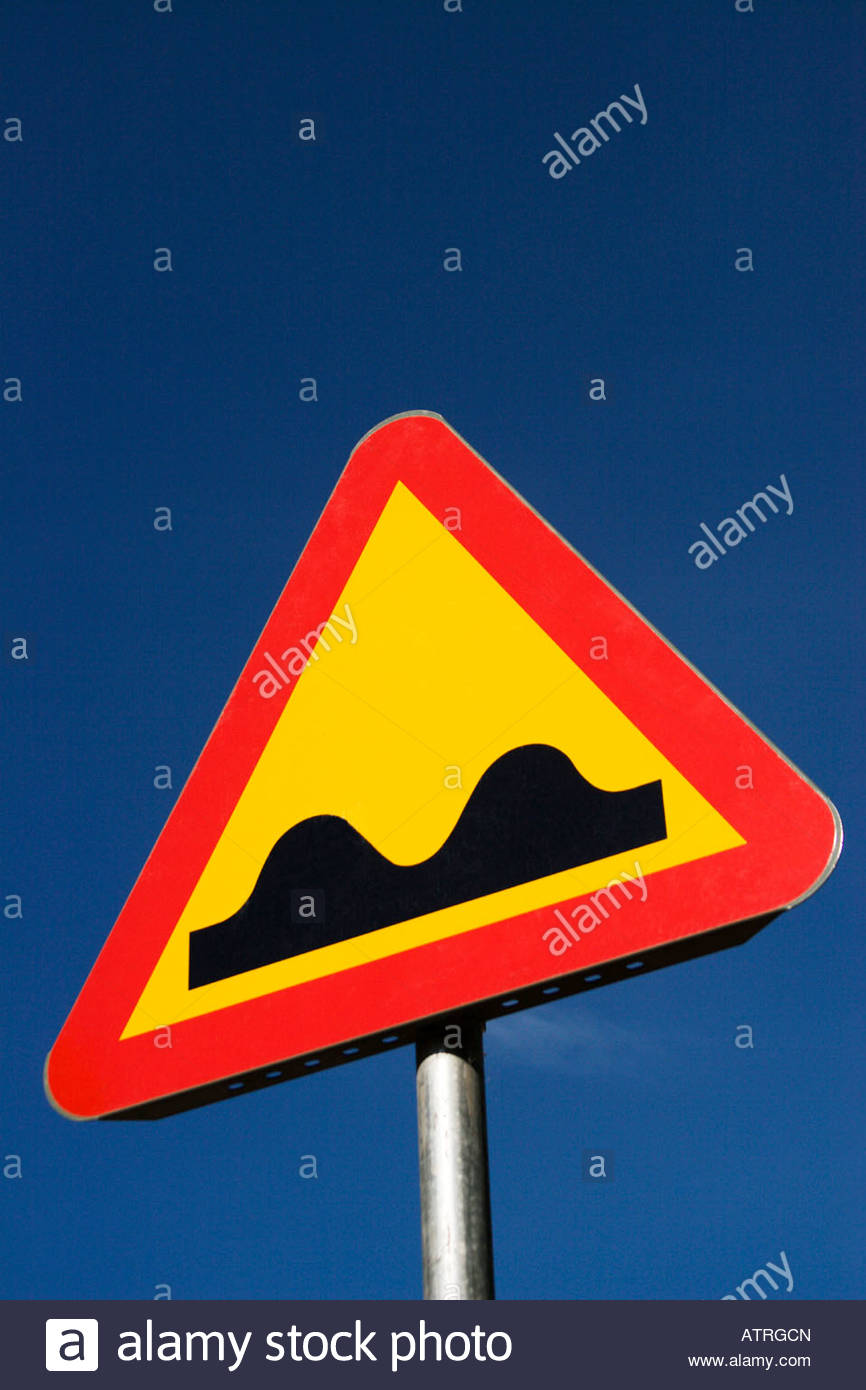 Road Sign Bump Ahead Stock Photos & Road Sign Bump Ahead Stock Images ...