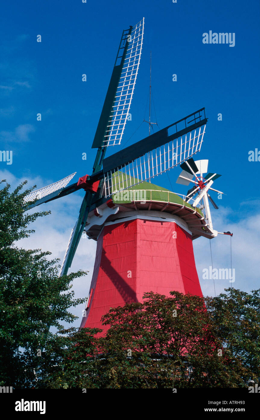Windmill / Greetsiel Stock Photo - Alamy