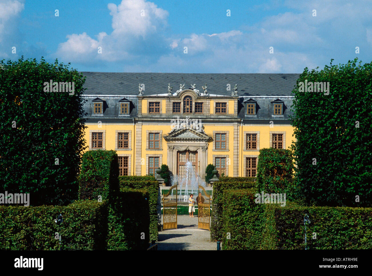Castle Herrenhausen / Hanover Stock Photo - Alamy
