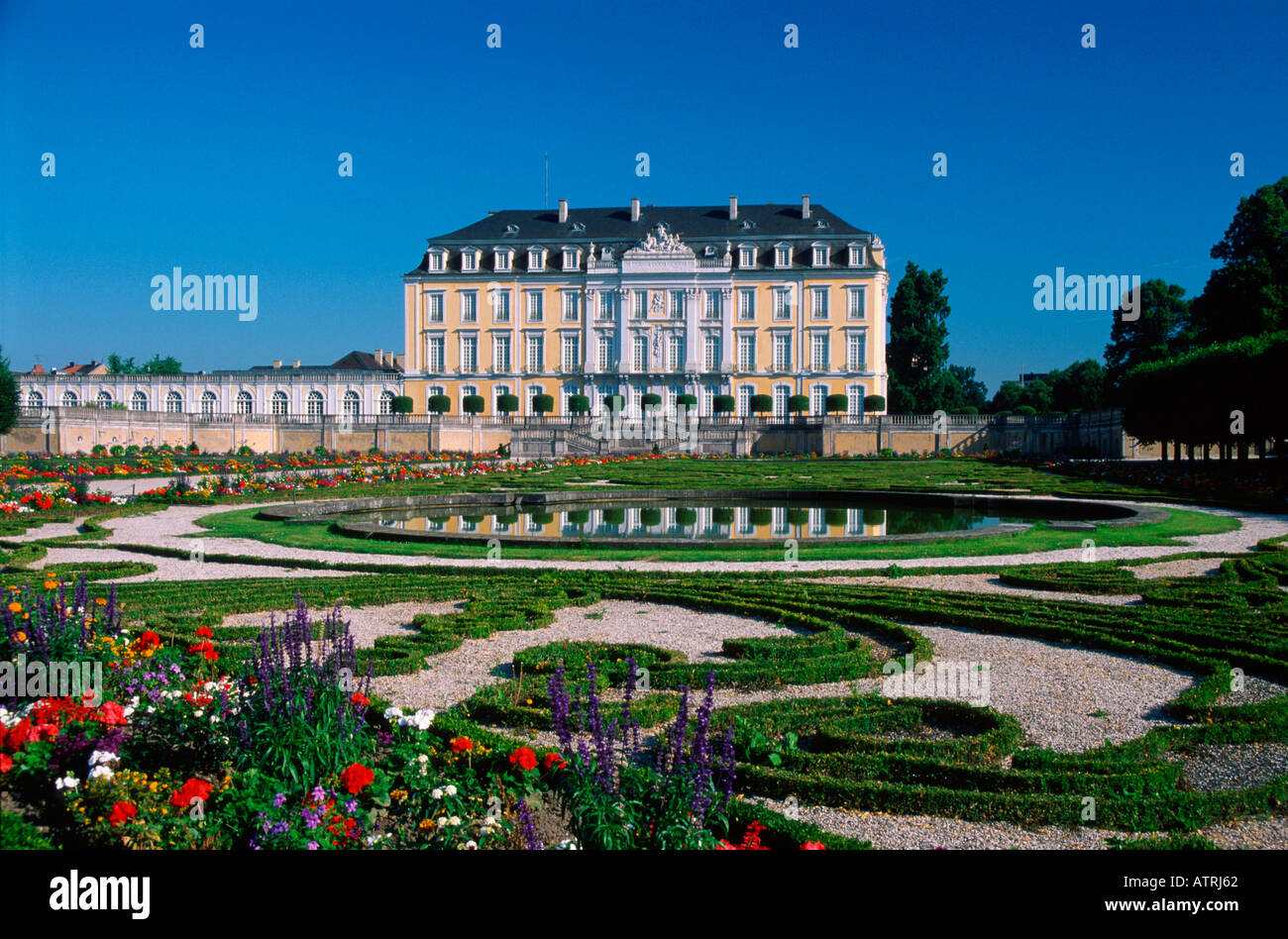 Castle Augustusburg / Bruehl Stock Photo - Alamy