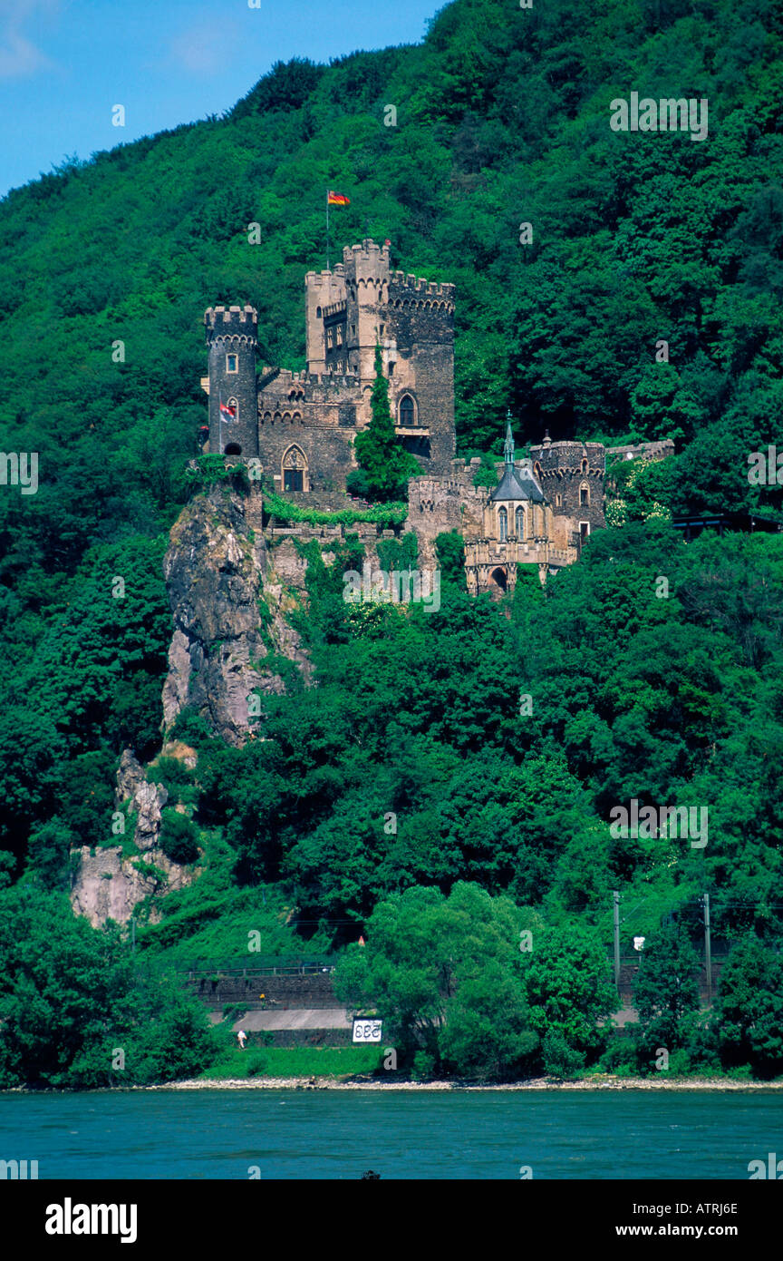Rhine castle rheinstein hi-res stock photography and images - Alamy