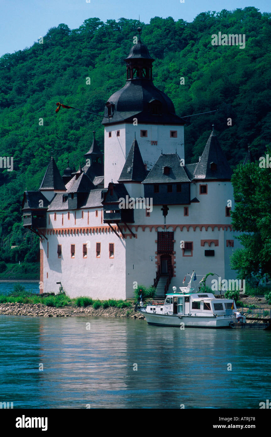 Castle Pfalzgrafenstein / Kaub Stock Photo - Alamy