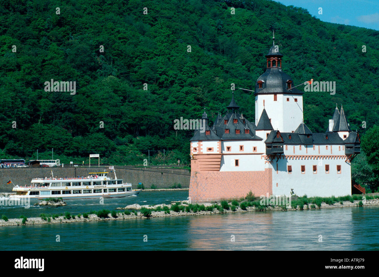 Castle Pfalzgrafenstein / Kaub Stock Photo - Alamy