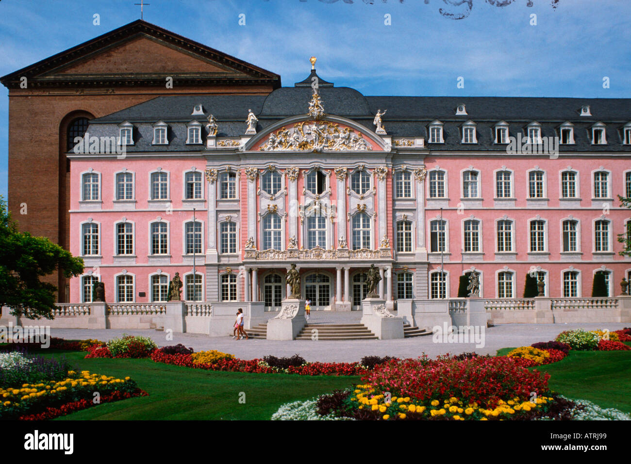 Electoral palace / Trier Stock Photo - Alamy
