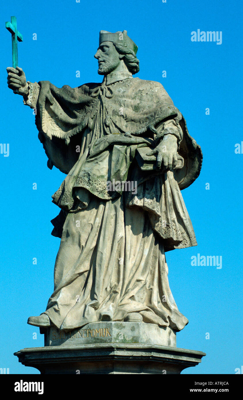 Nepomuk statues hi-res stock photography and images - Alamy