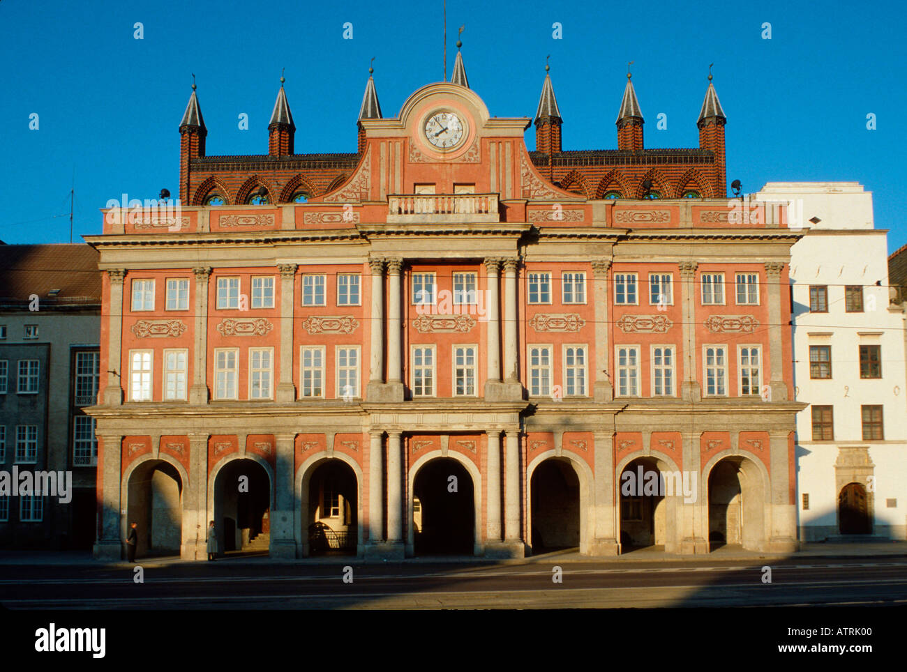 Townhall rostock hi-res stock photography and images - Alamy
