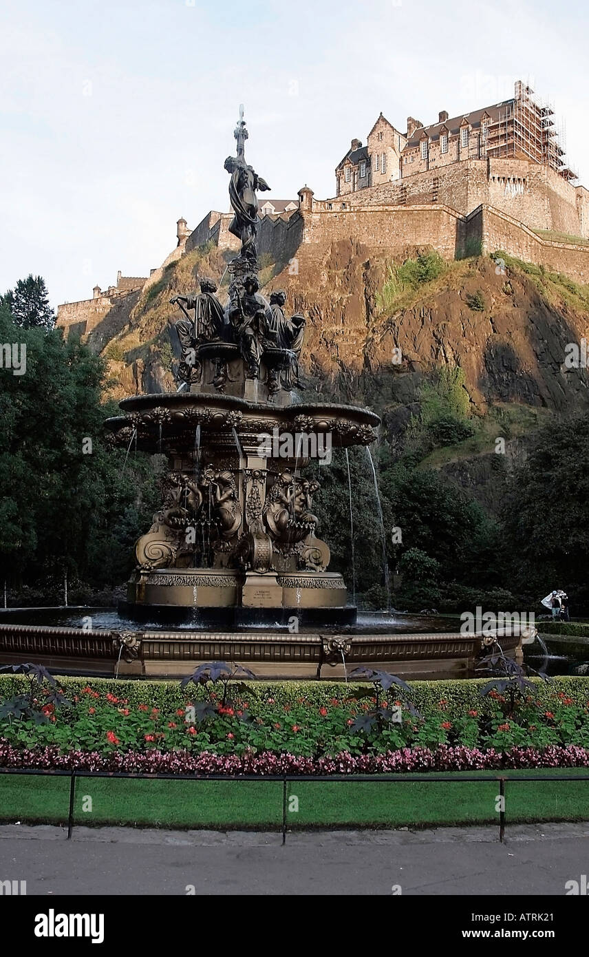 Edinburgh Castle / Edinburgh / Schloss Edinburgh Stock Photo - Alamy