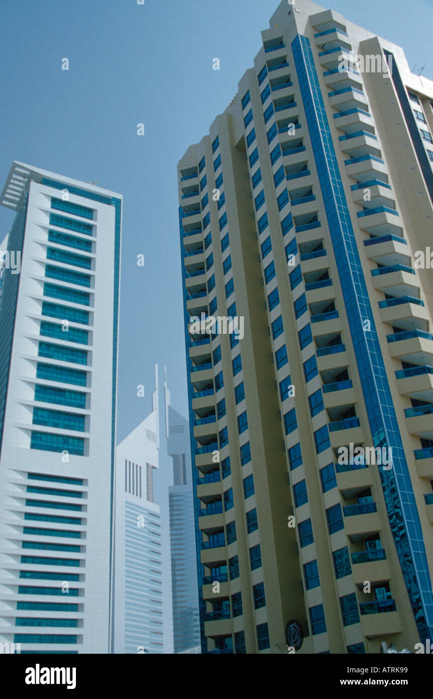 Tower Block / Dubai Stock Photo - Alamy