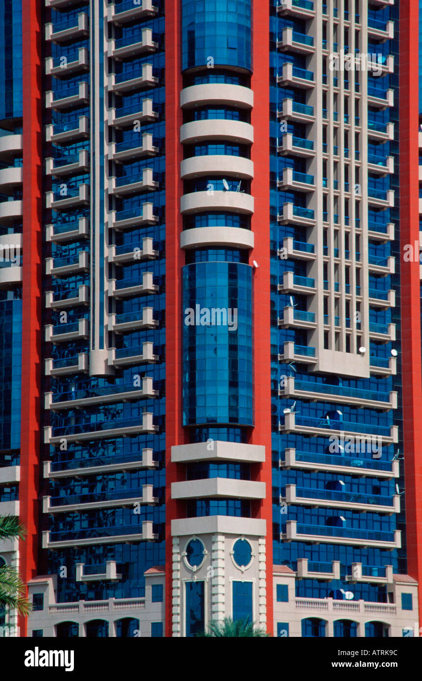 Tower Block / Dubai Stock Photo - Alamy