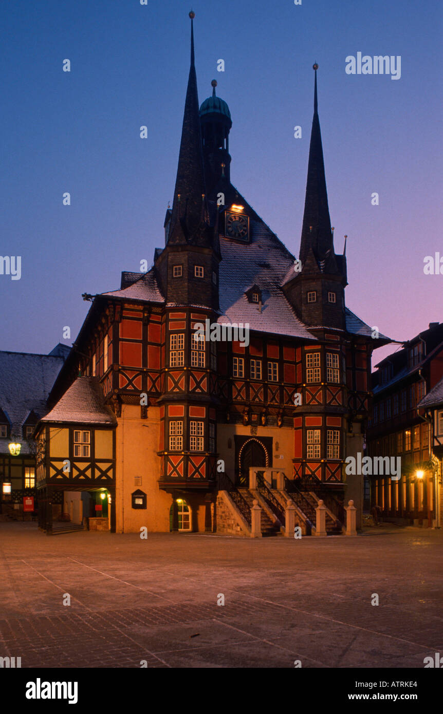 City hall / Town Hall / Wernigerode Stock Photo - Alamy