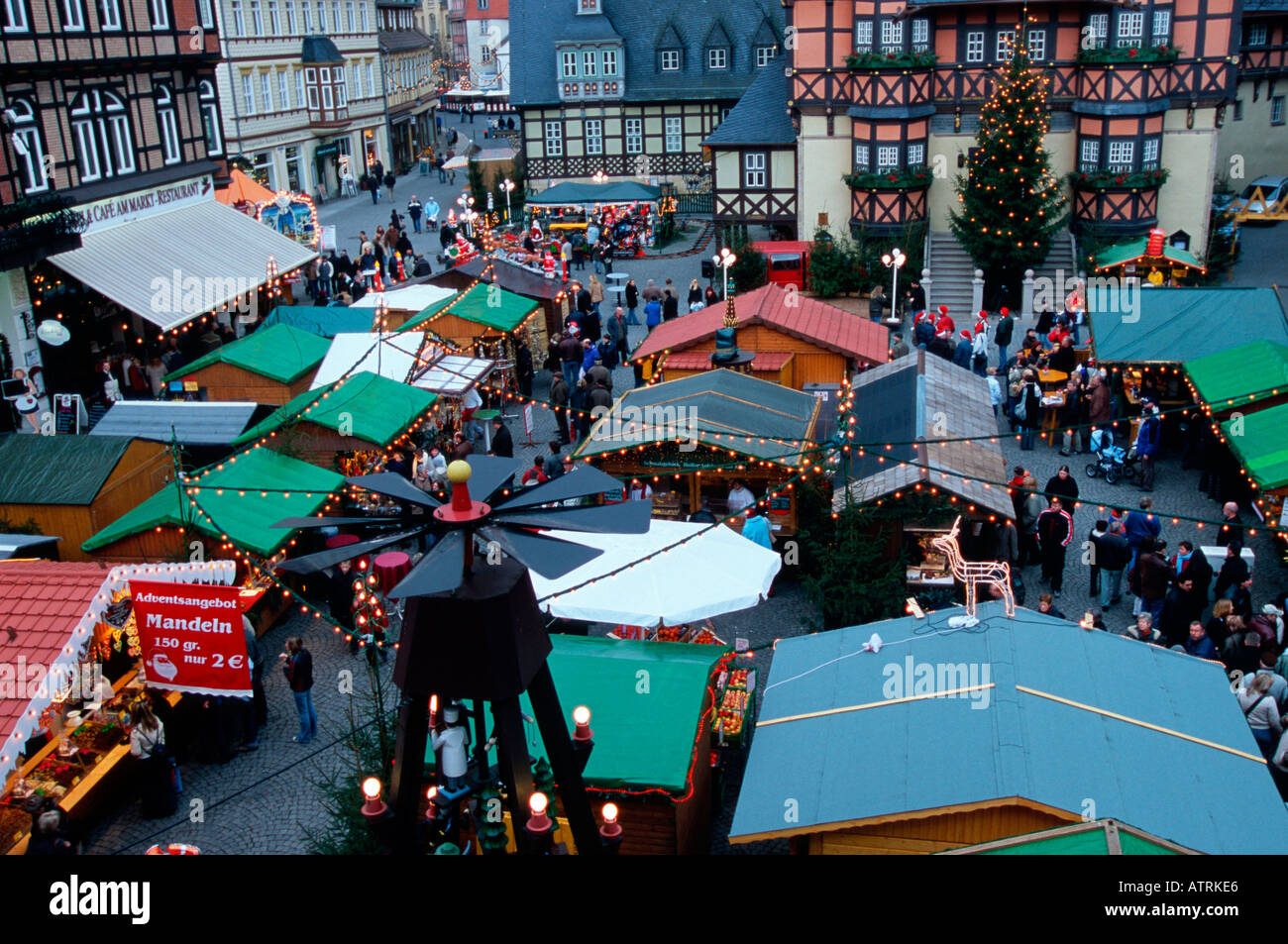 Wernigerode christmas market hi-res stock photography and images - Alamy