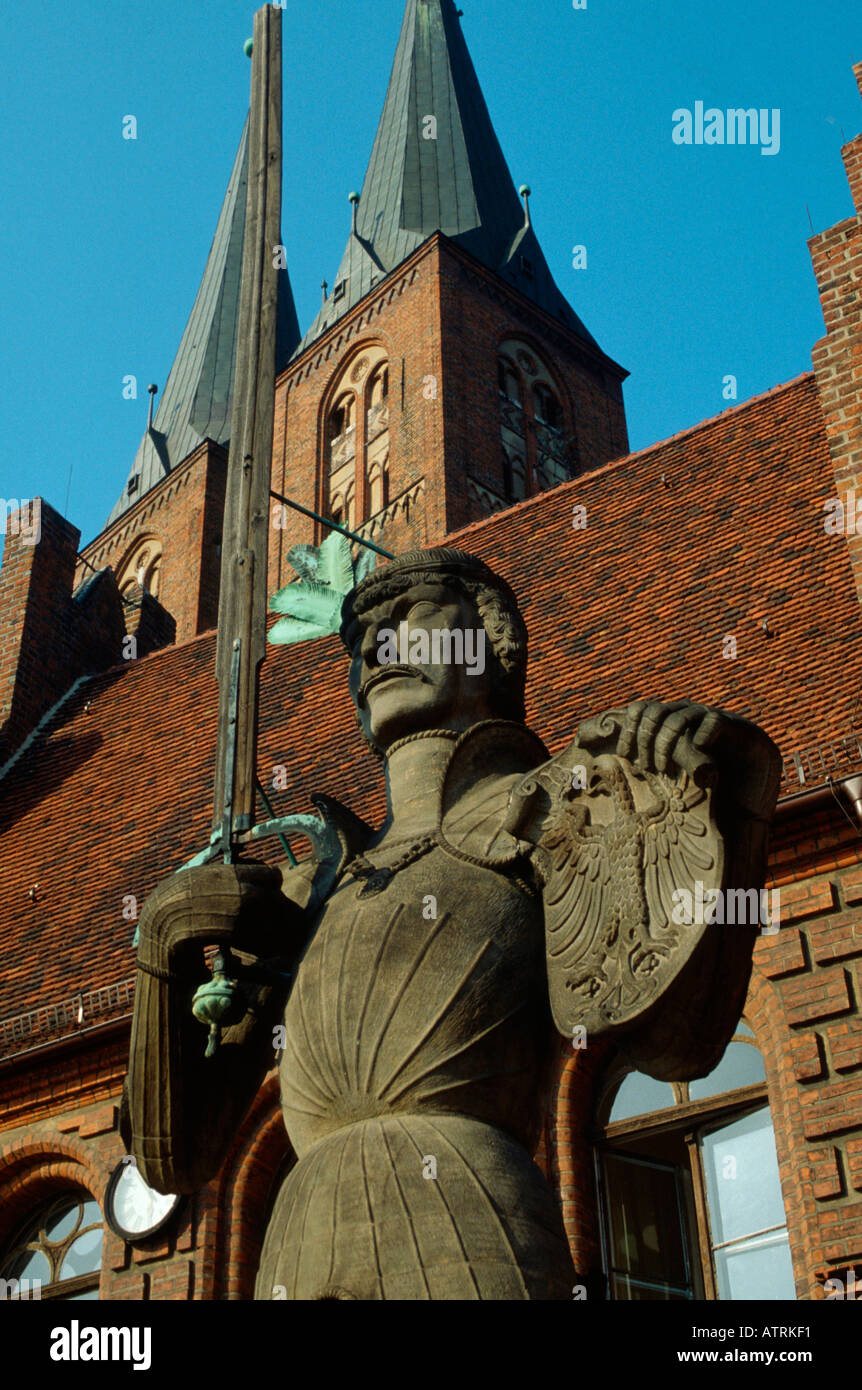 Roland-Statue / Stendal Stock Photo - Alamy