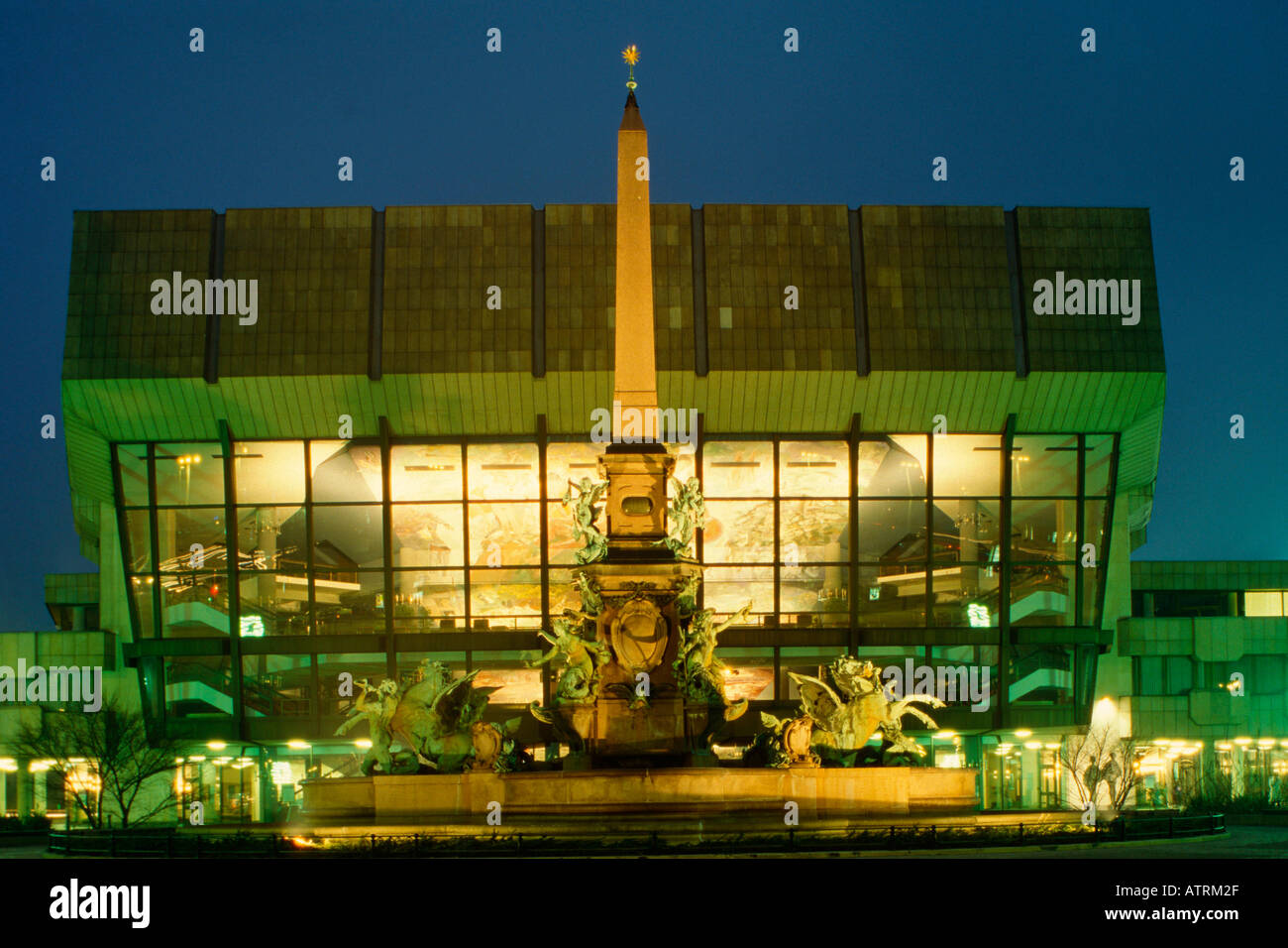 Concert hall / Leipzig Stock Photo - Alamy