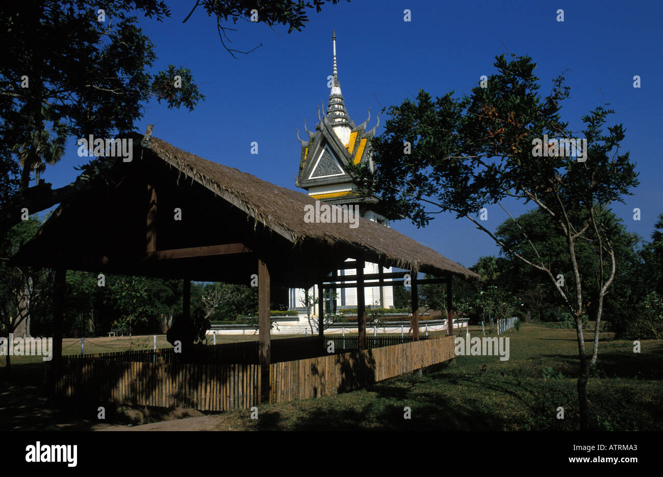 Cambodia killing fields momument hi-res stock photography and images ...
