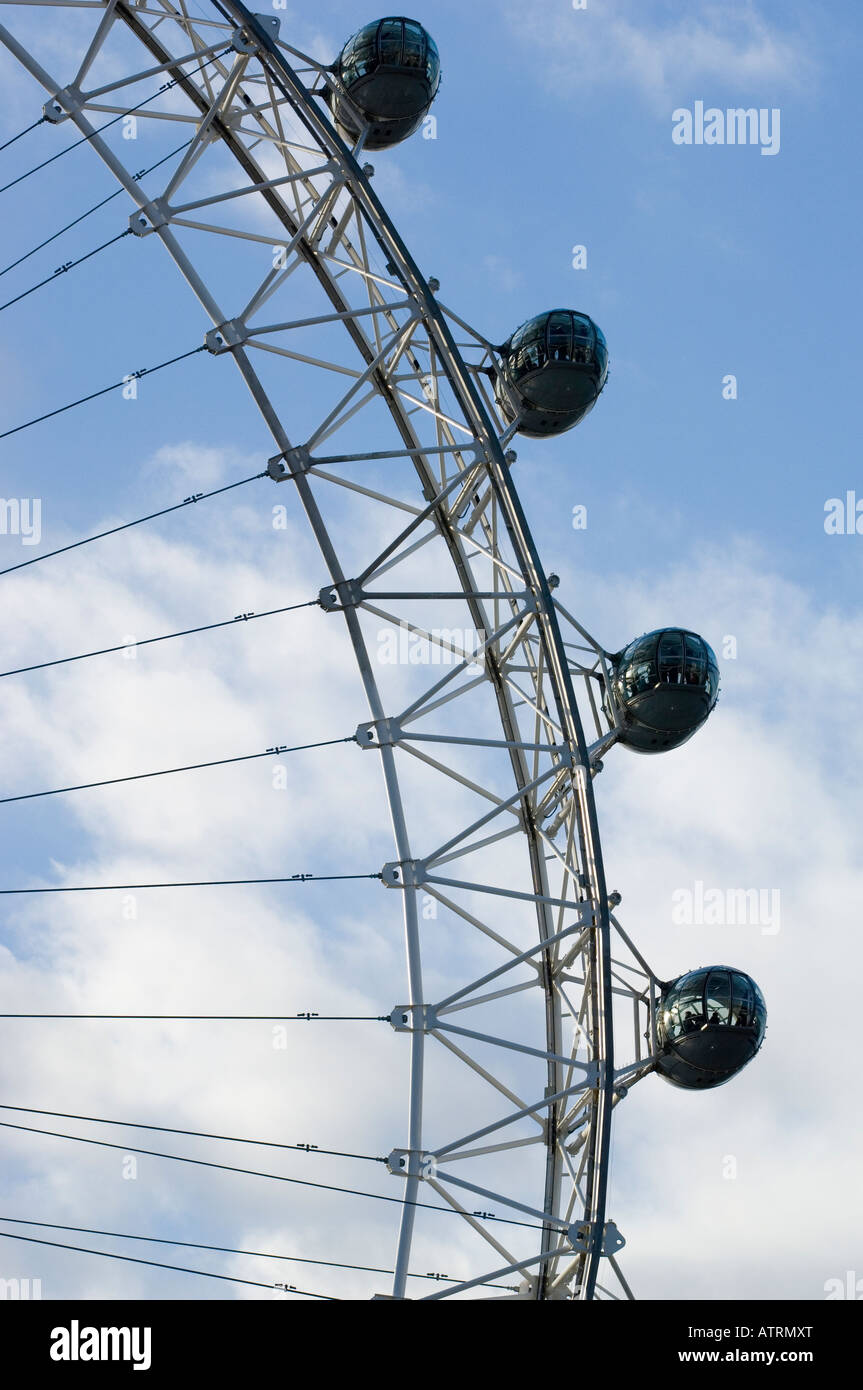 London Eye, wheel, london, south, bank, london, eye, londoneye ...